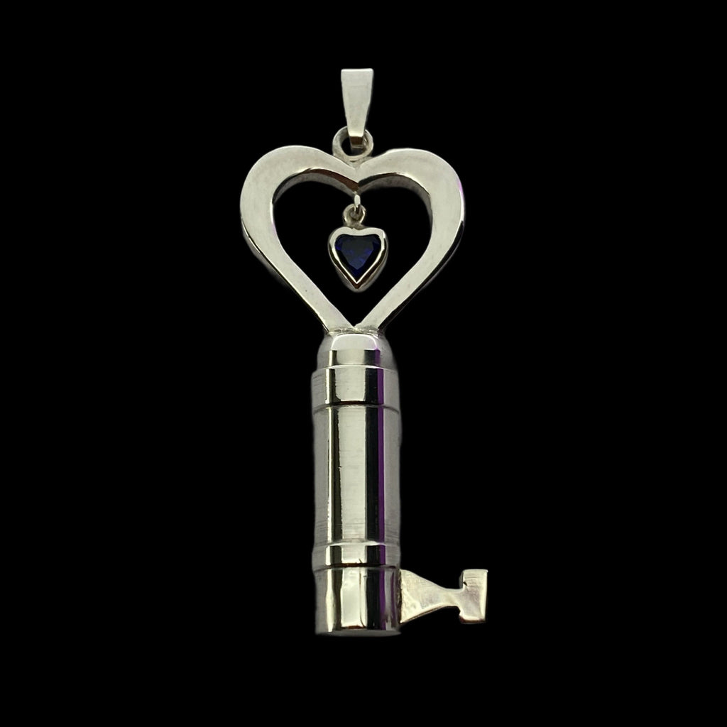 The Secret Locktober handmade silver chastity key | chastity-shop